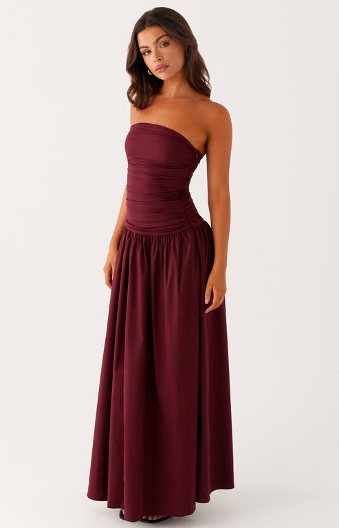 Charmed By You Maxi Dress - Black – Peppermayo