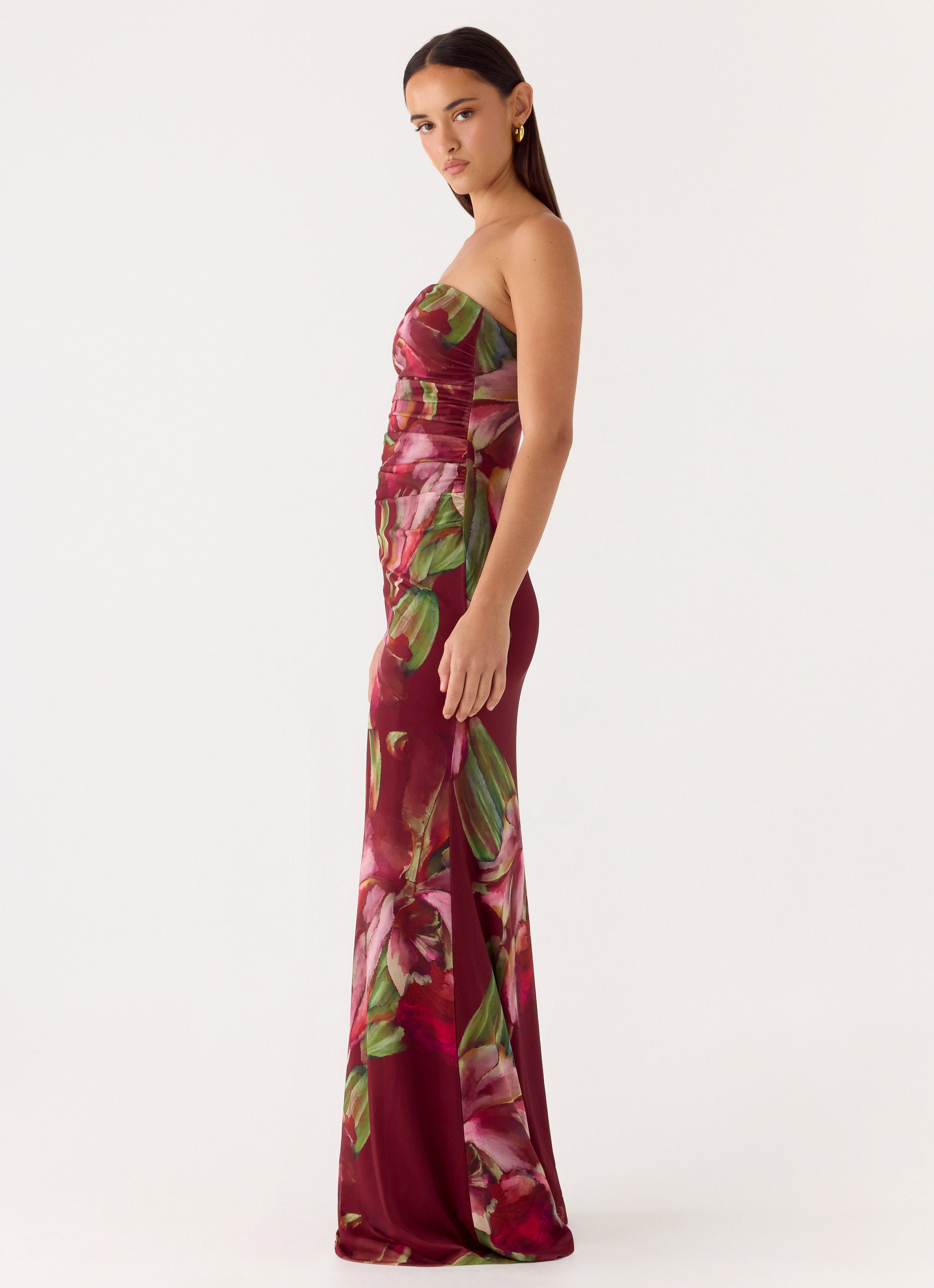 Iroha Strapless Maxi Dress - Cuba Cuba – Peppermayo