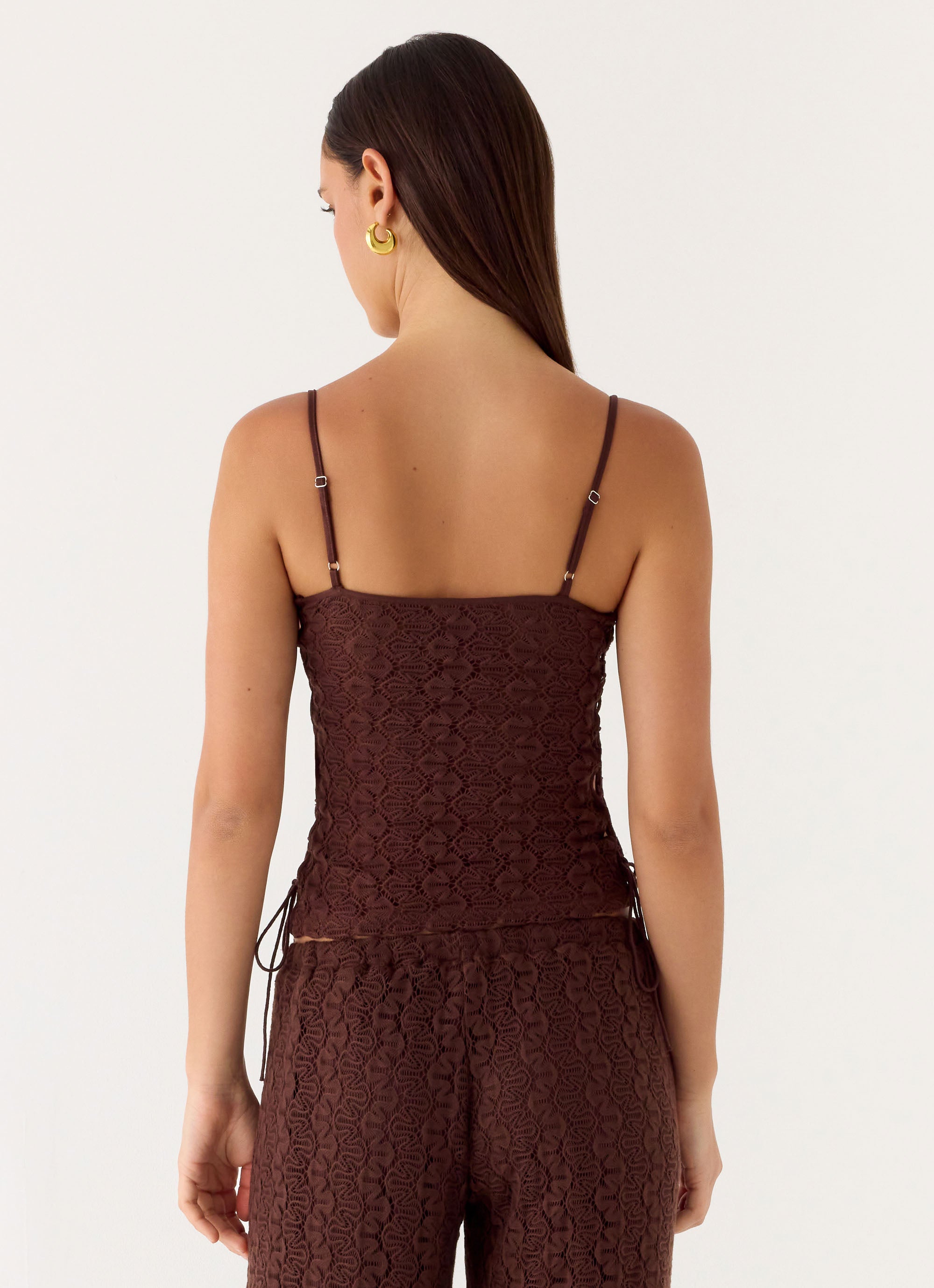 Mackenzie Top - Chocolate – Peppermayo